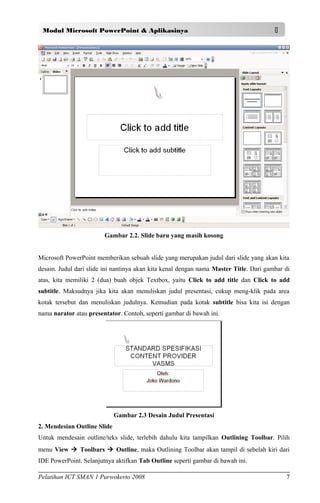 Modul powerpoint | PDF