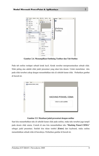 Modul powerpoint | PDF