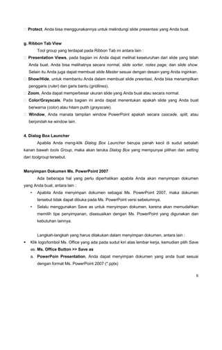 Modul powerpoint | PDF