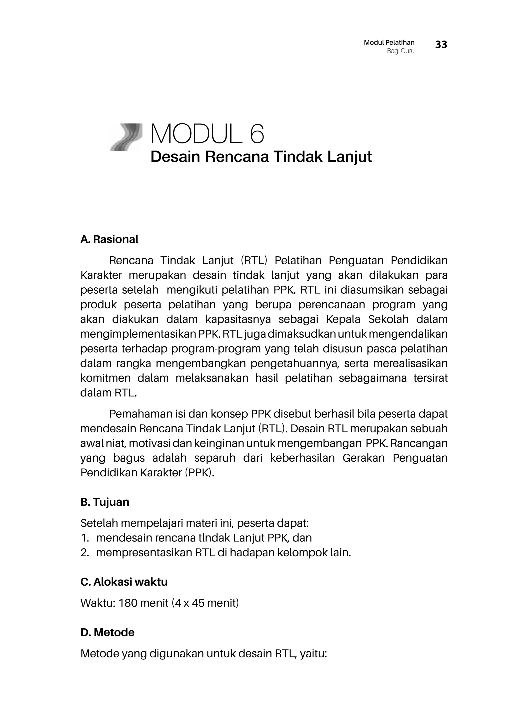 Modul Pelatihan Penguatan Pendidikan Karakter Bagi Guru | PDF