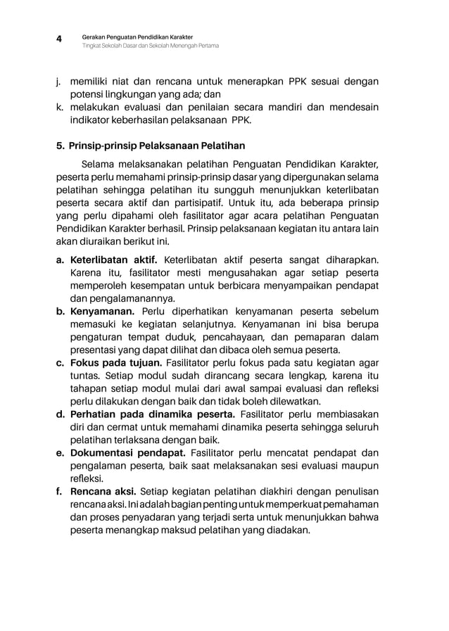 Modul Pelatihan Penguatan Pendidikan Karakter Bagi Guru | PDF