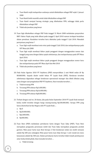 SEQUEL MODUL PPN ::: Ditambah Pertanyaan-Pertanyaan Singkat Pajak Pertambahan Nilai | PDF
