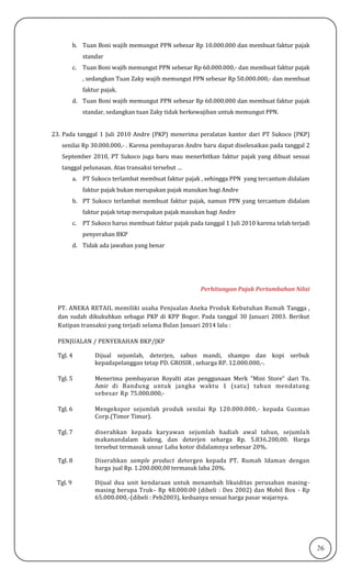 SEQUEL MODUL PPN ::: Ditambah Pertanyaan-Pertanyaan Singkat Pajak Pertambahan Nilai | PDF