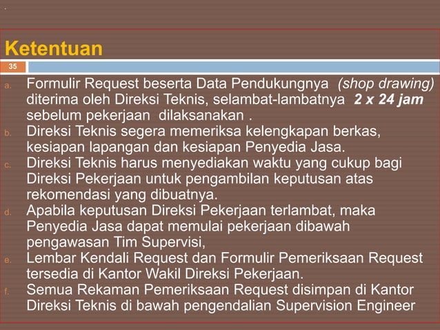 MODUL PENGAWASAN DAN PENGENDALIAN MUTU PEKERJAAN JALAN | PPT
