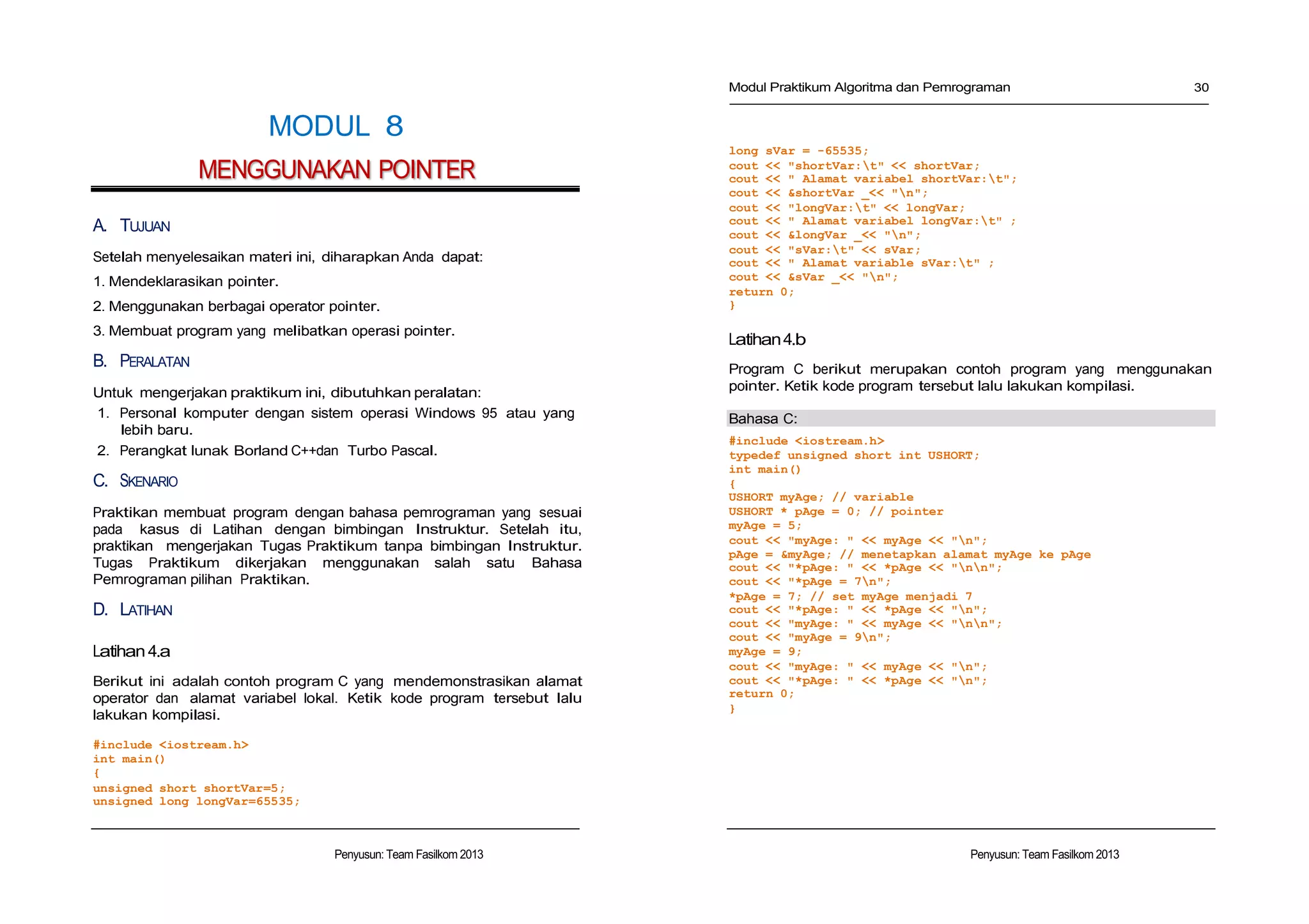 Modul prak-algo | PDF