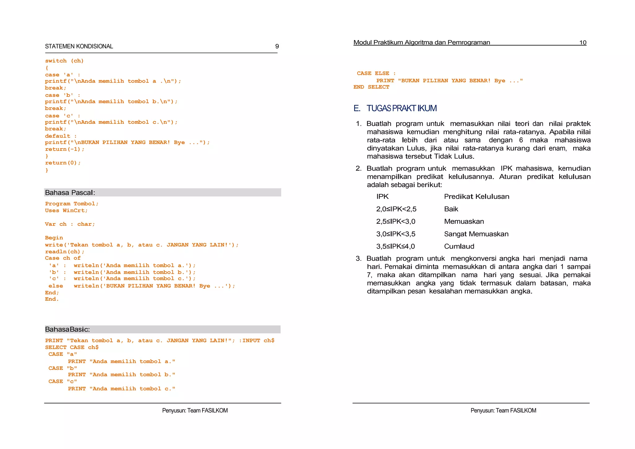 Modul prak-algo | PDF