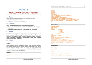 Modul prak-algo | PDF