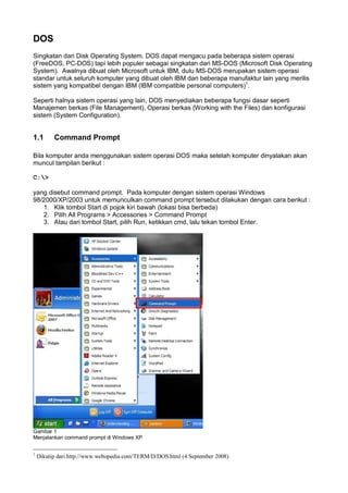 Modul praktikum-dos 21 | PDF