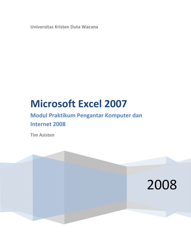 Modul praktikum-mic-excel-1-2 | PDF