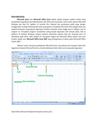 Modul praktikum-mic-excel-1-2 | DOC