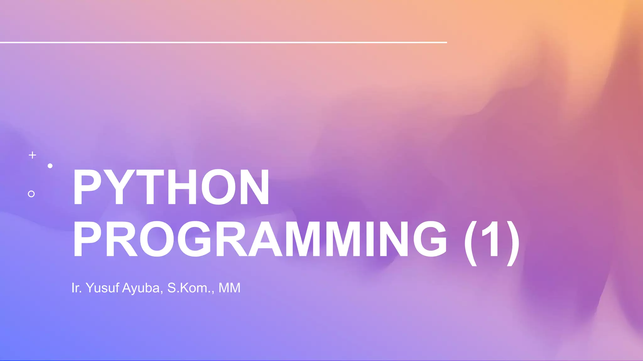 Modul Python Part1 Pptx