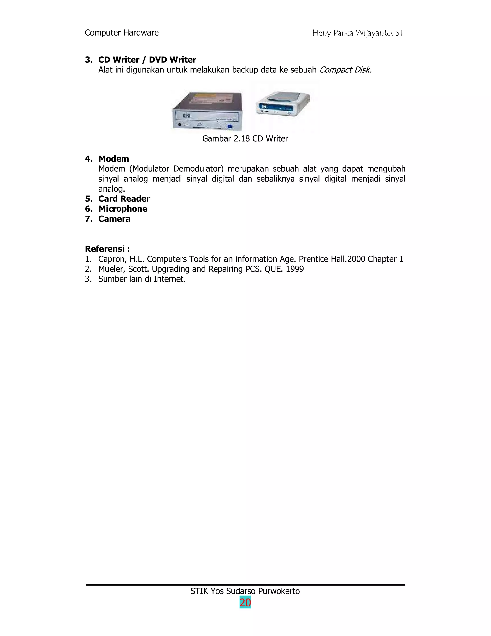 Modul sistem-komputer | PDF