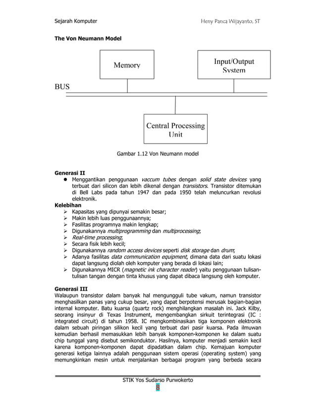 Modul sistem-komputer | PDF