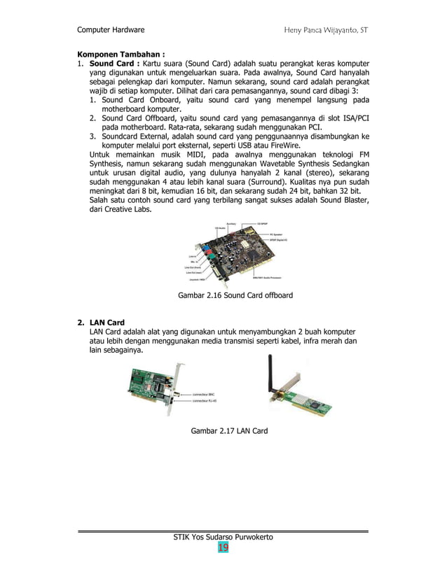 Modul sistem-komputer | PDF