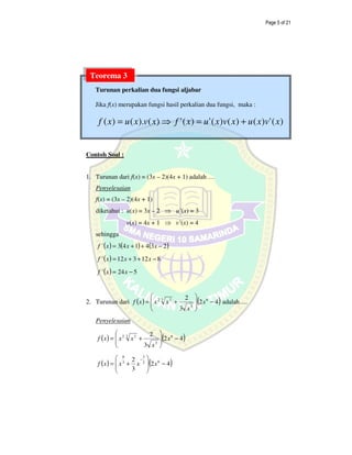 Modul turunan-fungsi | PDF