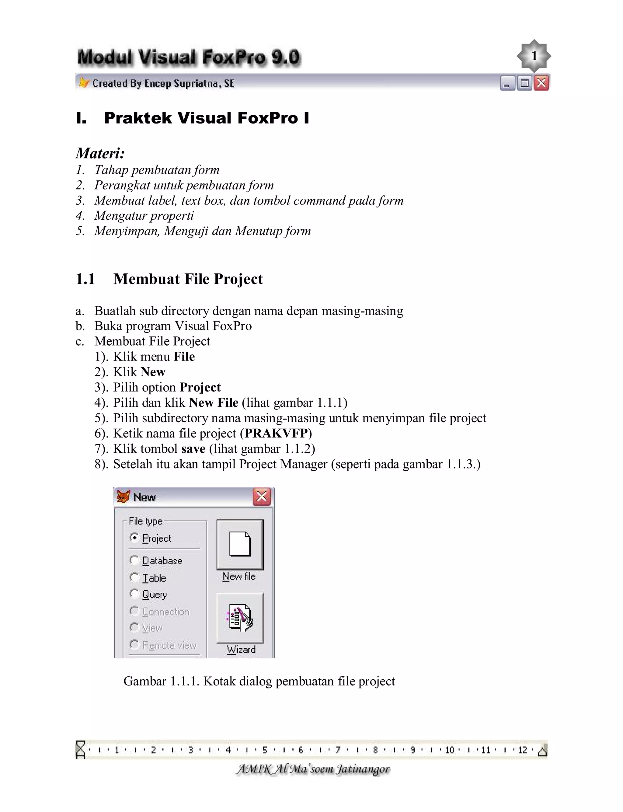 Modul visual-foxpro-release-6 | PDF