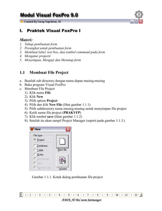 Modul visual-foxpro-release-6 | PDF