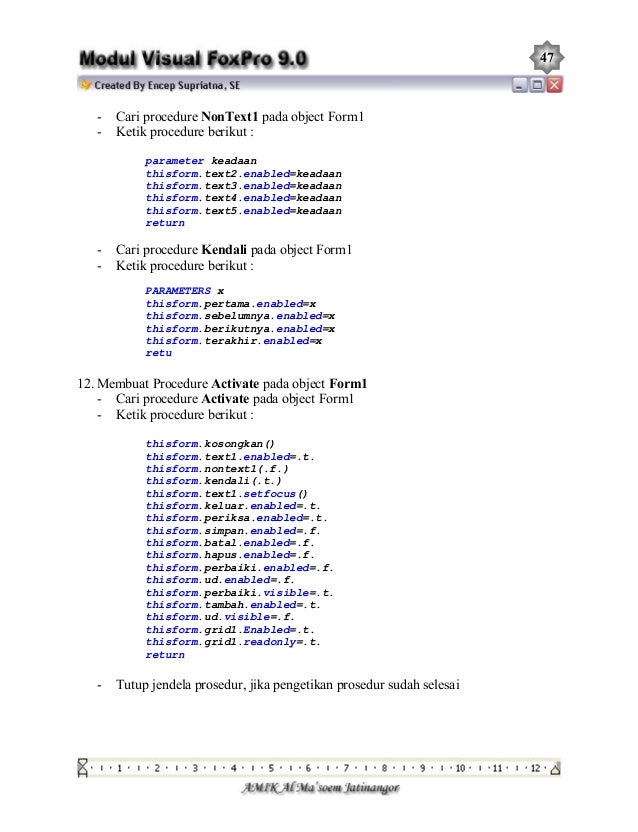 Modul visual-foxpro-release-6