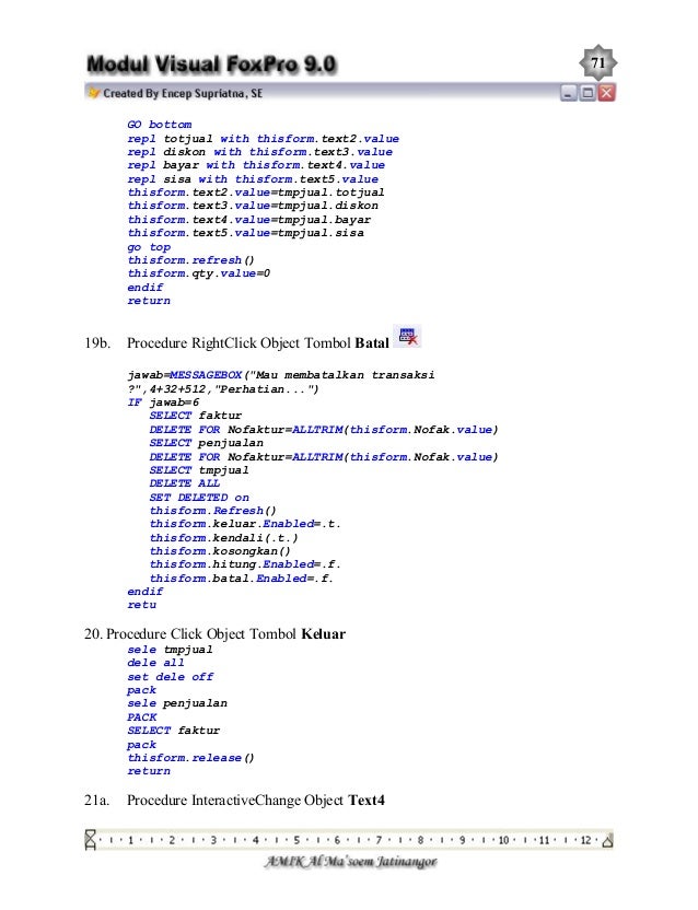 Modul visual-foxpro-release-6