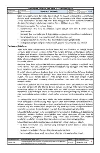 Modul01 menggenal database r1 | DOCX