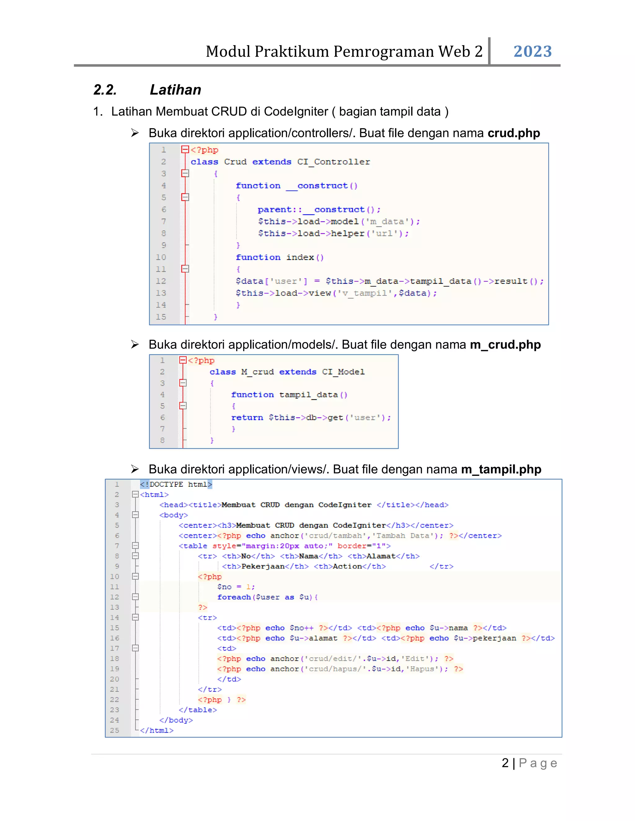 Modul 02 CRUD CI 3.pdf