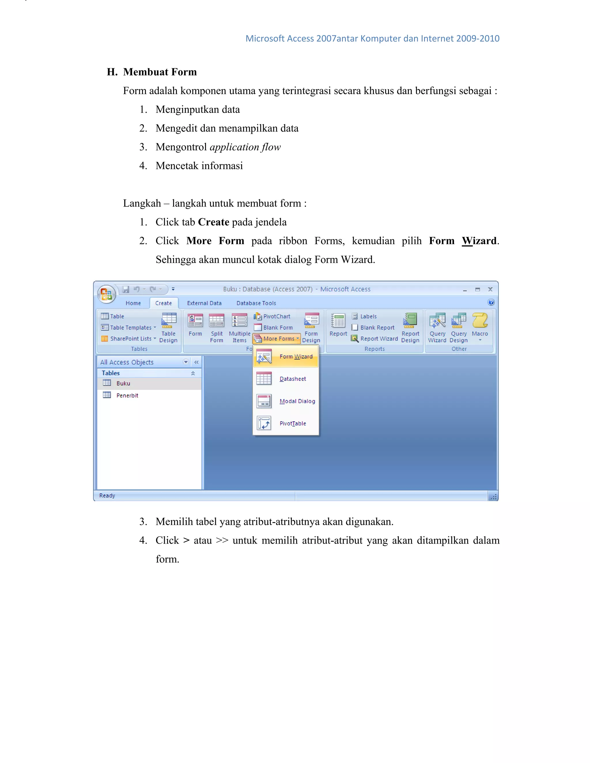 Modul07 A Microsoft Acces Pdf