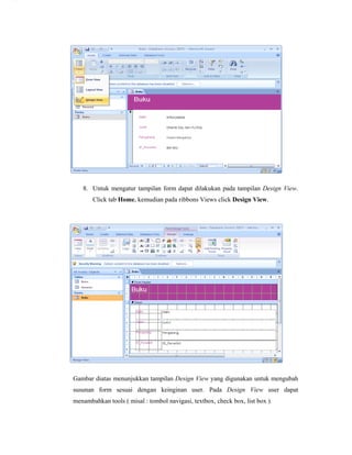 Modul07 a microsoft acces | PDF