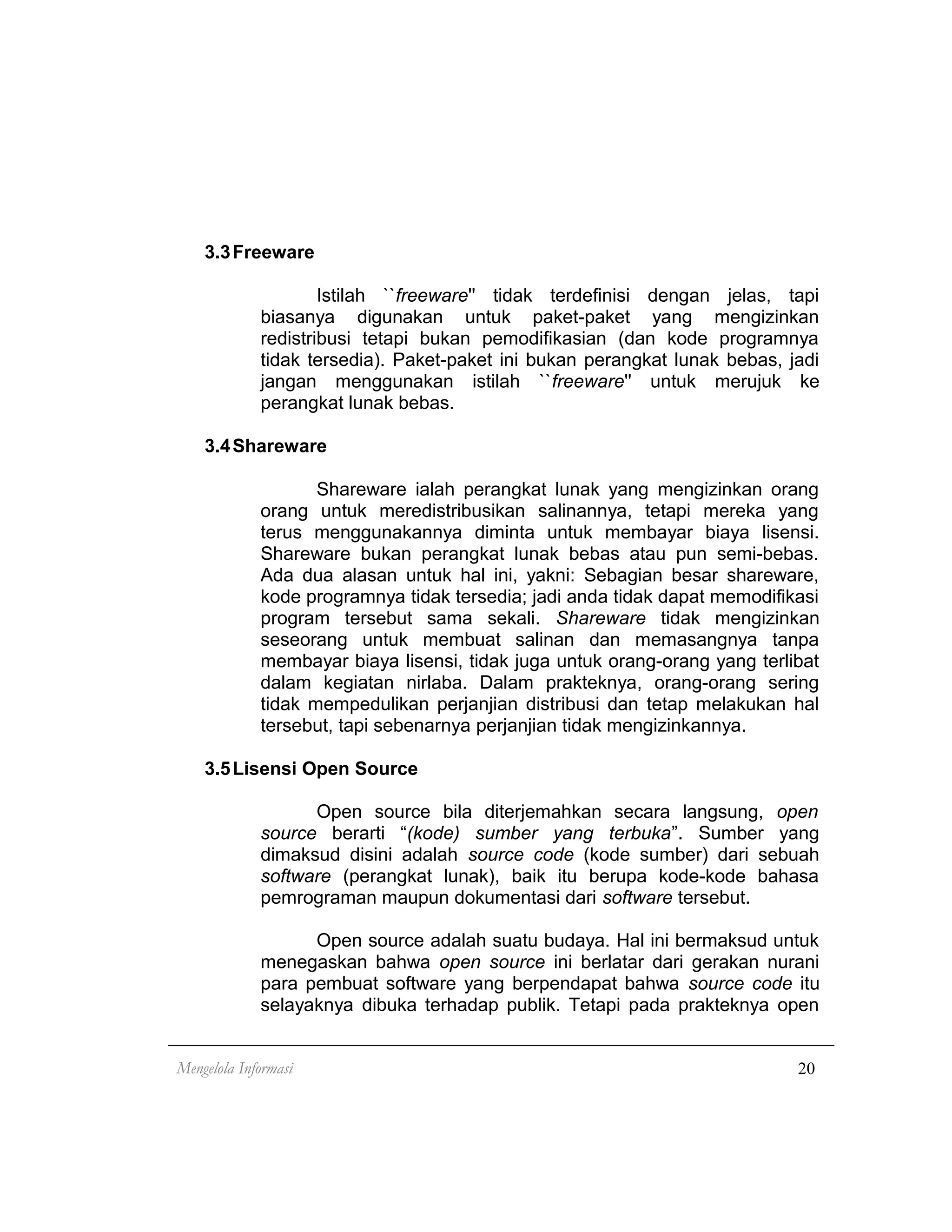 Modul 09 mengelola informasi | PDF