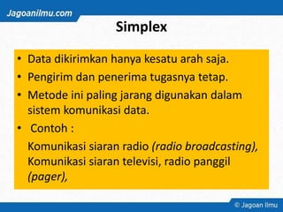 Modul 1 - Komunikasi Data | PPT