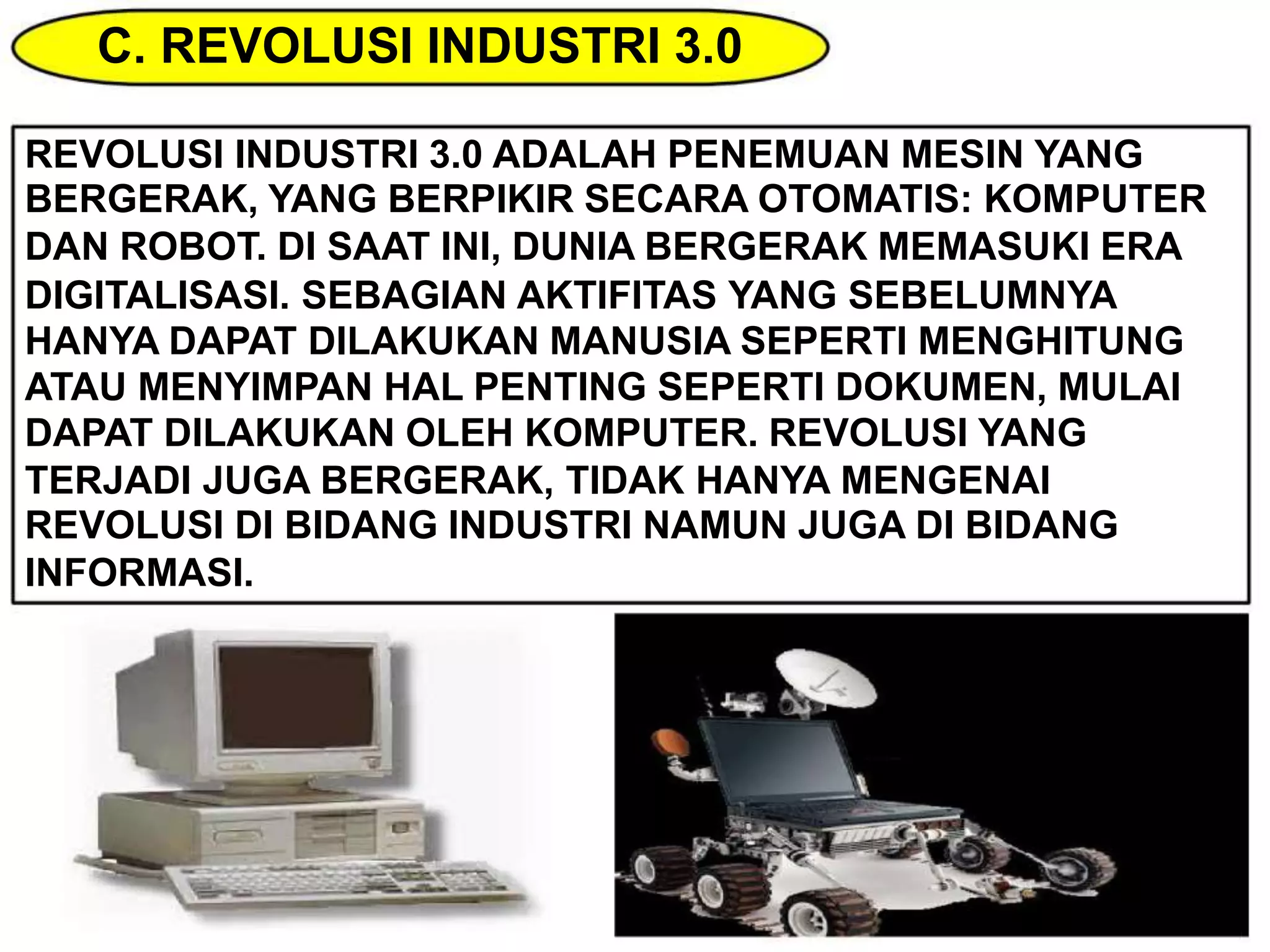 paparan 1 3 revolusi industri 4.0 power point | PPTX