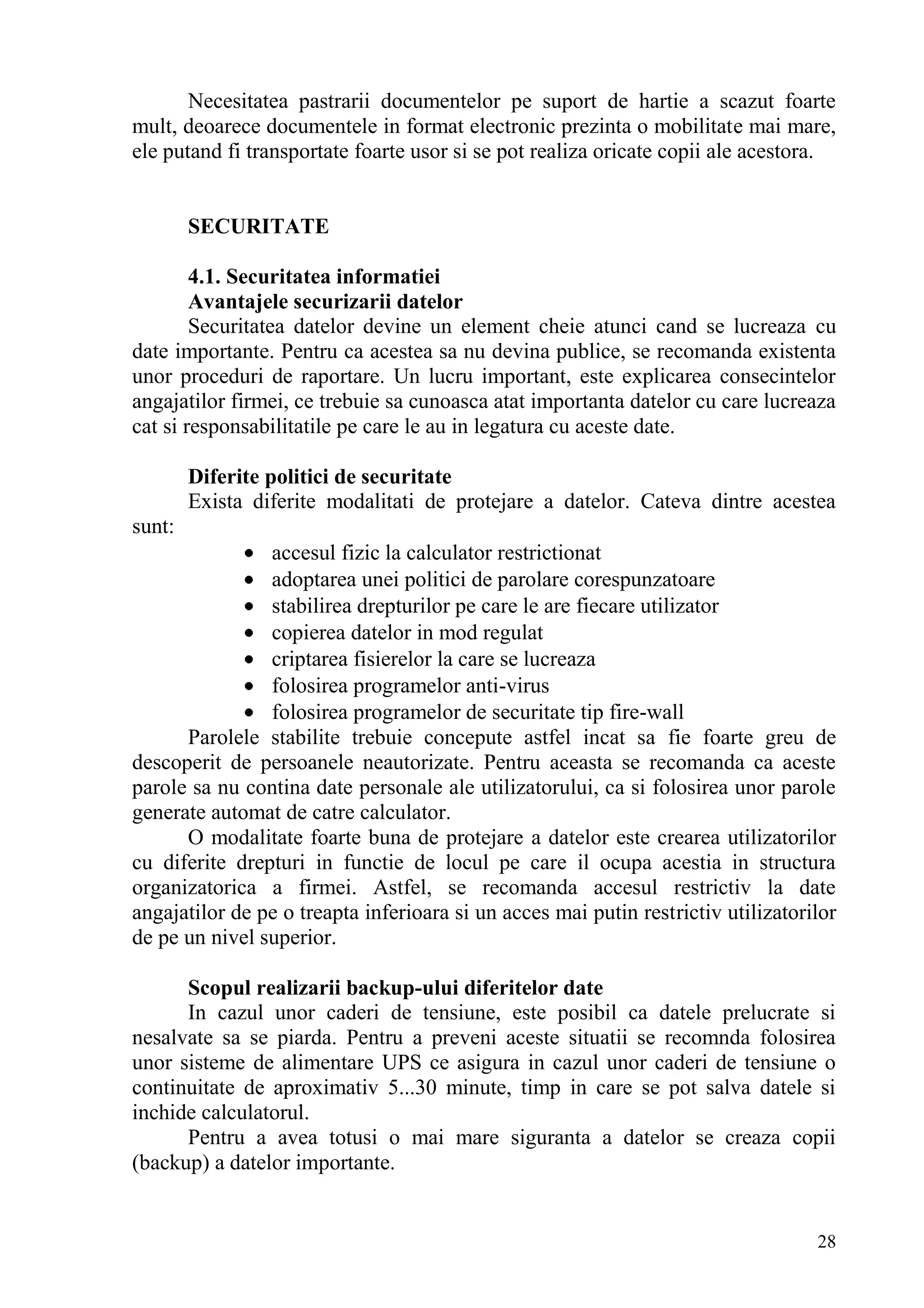 Modul 1 concepte de baza ale tehnologiei informatiei | DOC