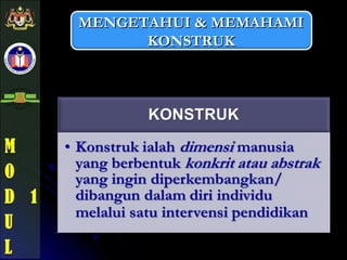 Modul 1 konstruk | PPT