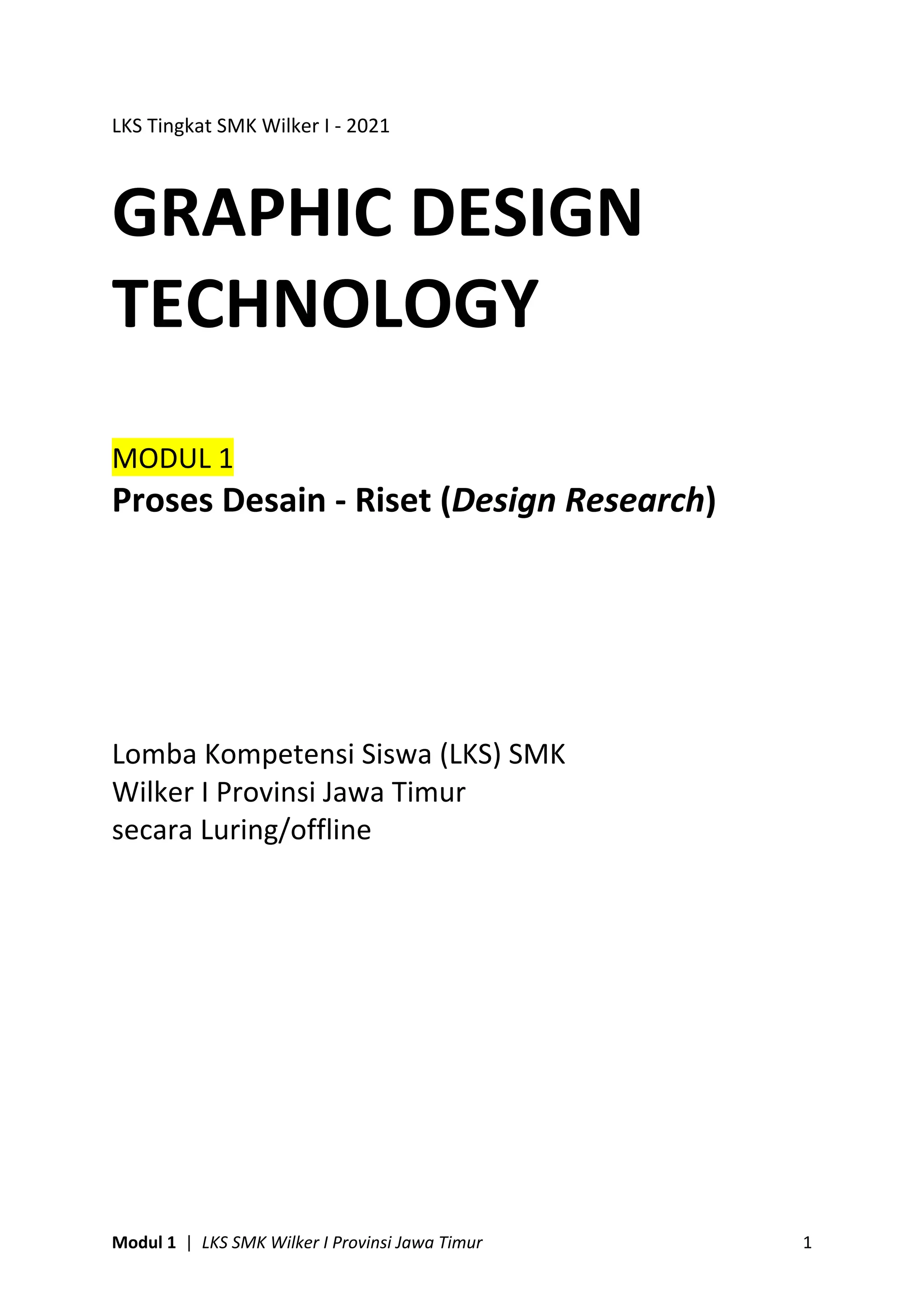 Modul 1 lks wilker 1 jatim | PDF