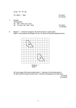 Modul1 maths-2 q-pmr | PDF