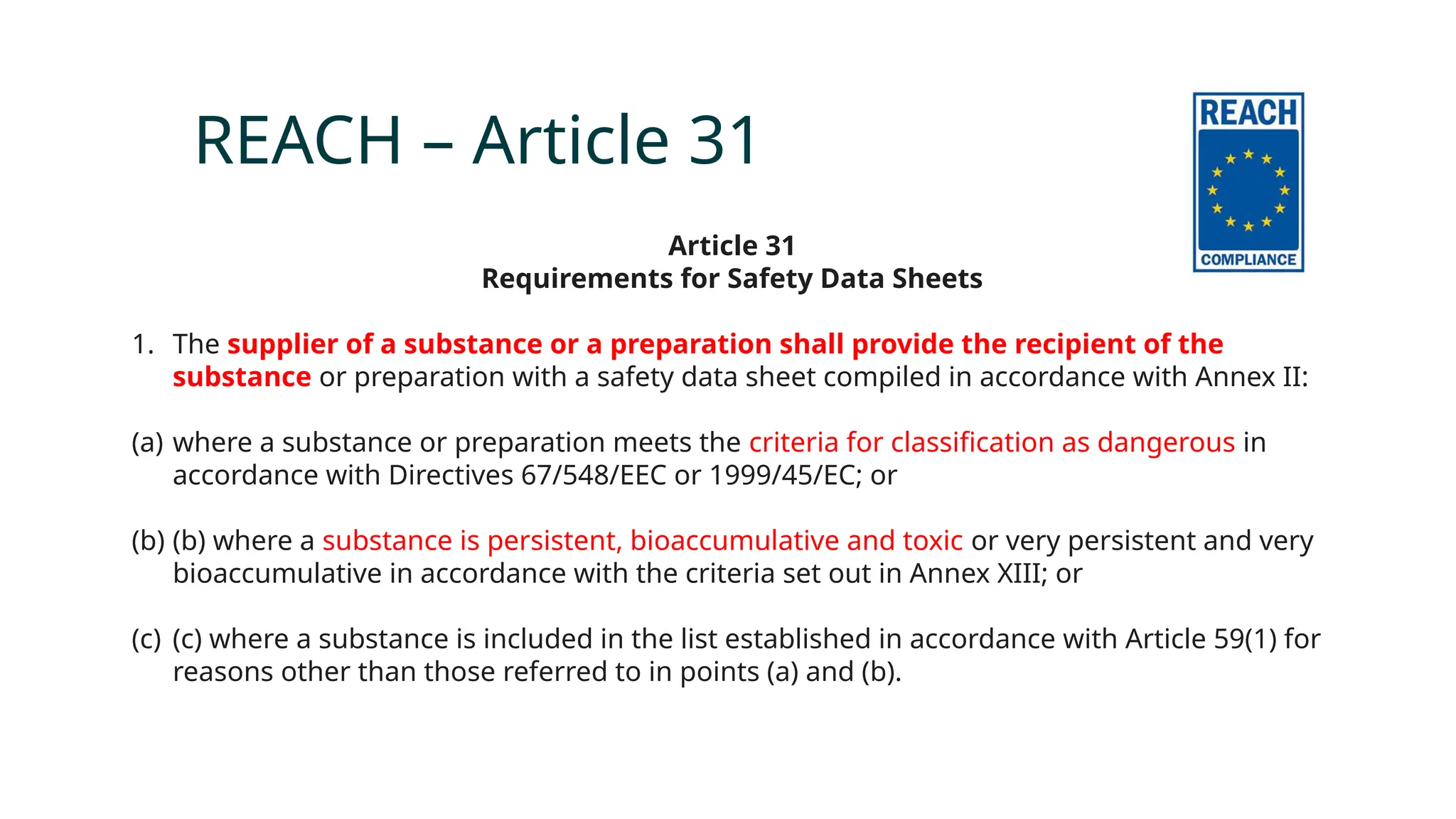 Material Safety Data Sheet In the shipping industry | PPTX | Chemistry ...