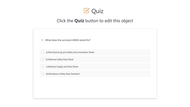 Material Safety Data Sheet In the shipping industry | PPT
