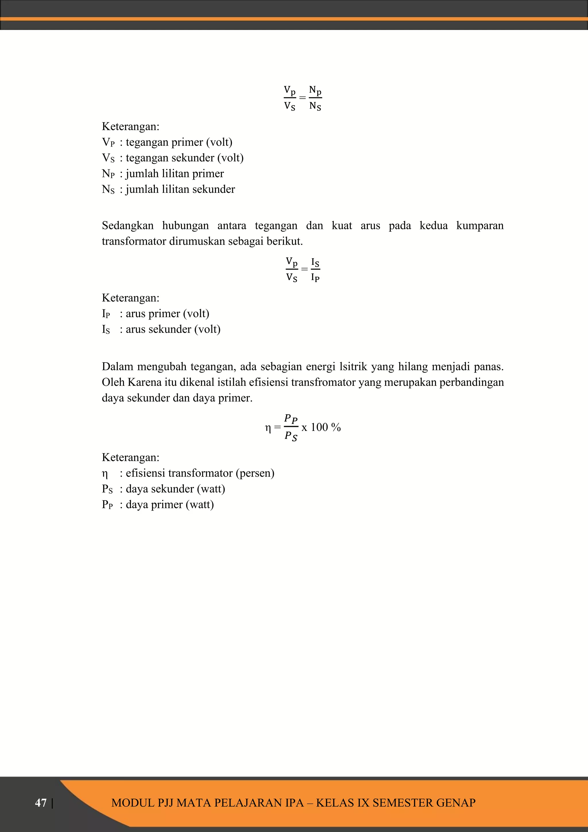 Modul 1 pembelajaran 3-kemagnetan dan induksi elektromagnetik | PDF