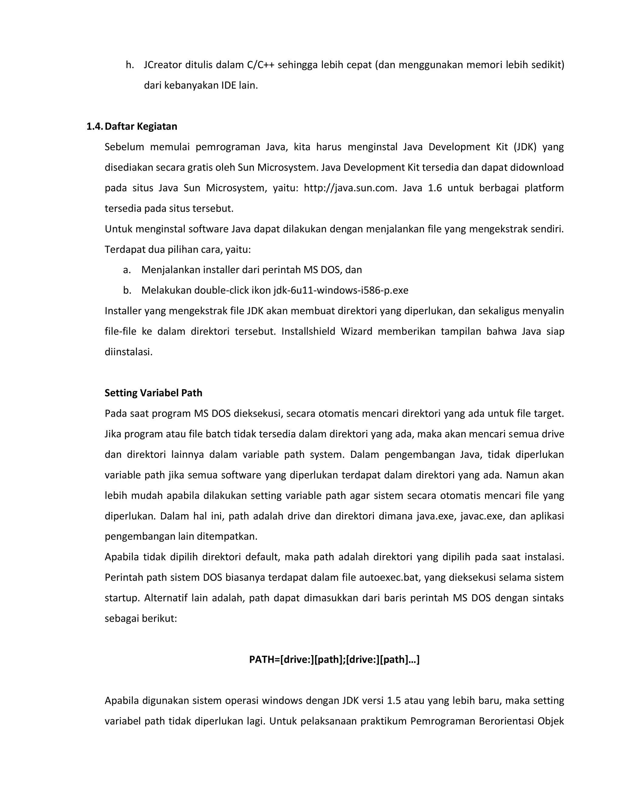 Modul 1 pengenalan | PDF