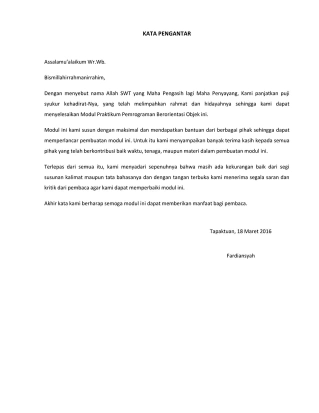 Modul 1 pengenalan | PDF