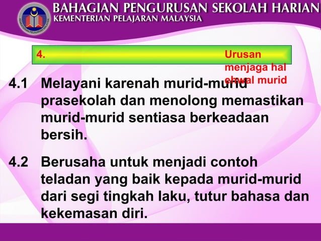 Modul 1 peranan dan tugas guru dan ppm prasekolah | PPT