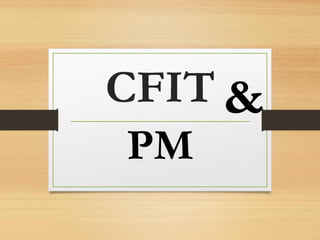 CFIT & PM | PDF