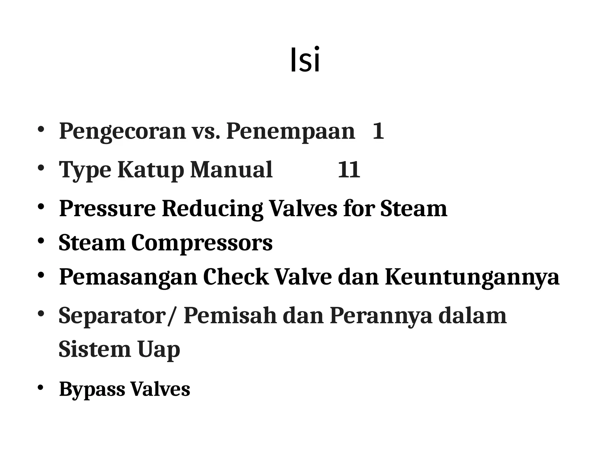 Modul 10. Other Equipment etc.pptx. Dalam modul ini akan dibahas dan ...