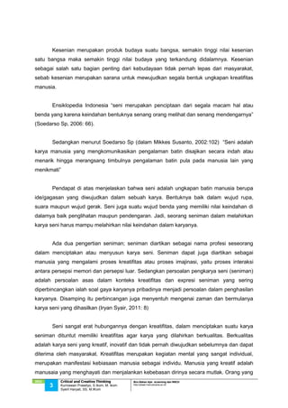 MODUL 10 - Critical & Creative Thinking.doc