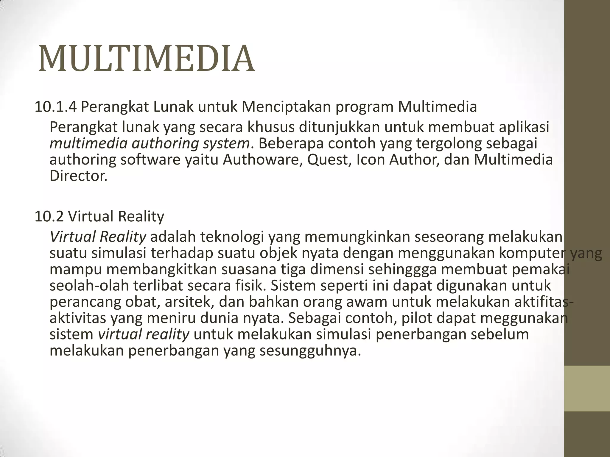 Modul 10 - Multimedia | PPTX