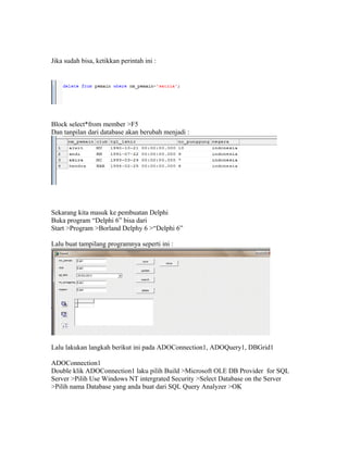 Modul 123 delphi | PDF | Free Download