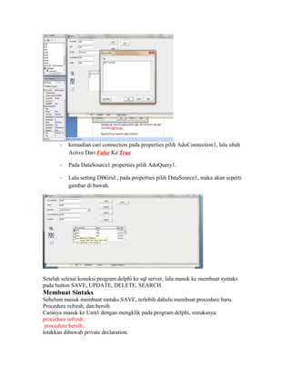 Modul 123 delphi | PDF