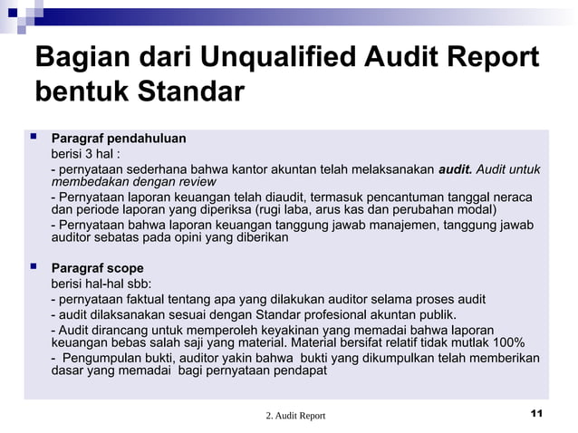 Auditing modul_12_Laporan Audit_audit_reportrev.ppt