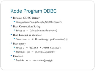 Modul tigabelas Pemrograman Database Java.ppt