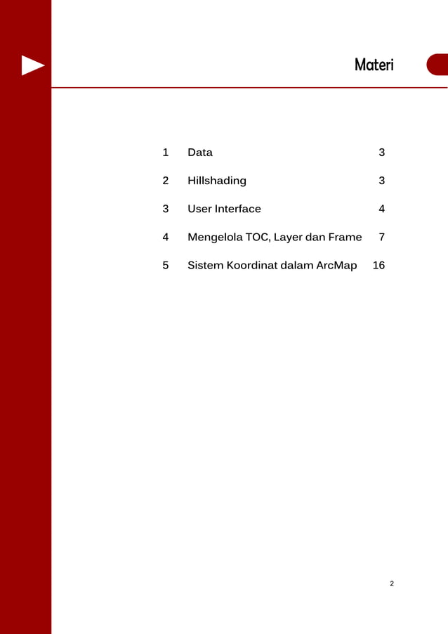 Modul 1b 3 d gis model permukaan | PDF