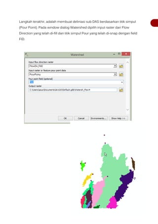 Modul 1b 3 d gis model permukaan | PDF